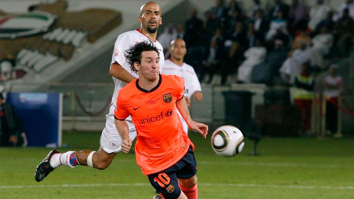 Barcelona recordó el gol de Messi a Estudiantes