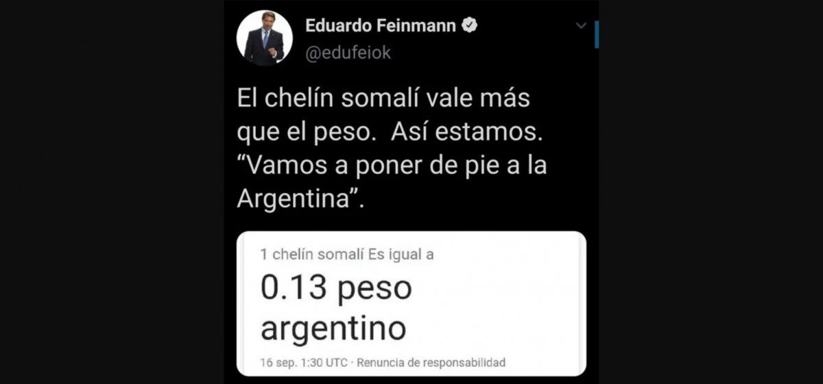 Eduardo Feinmann y un insólito error que originó cientos de memes en ...