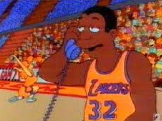 Los Simpsons y la NBA