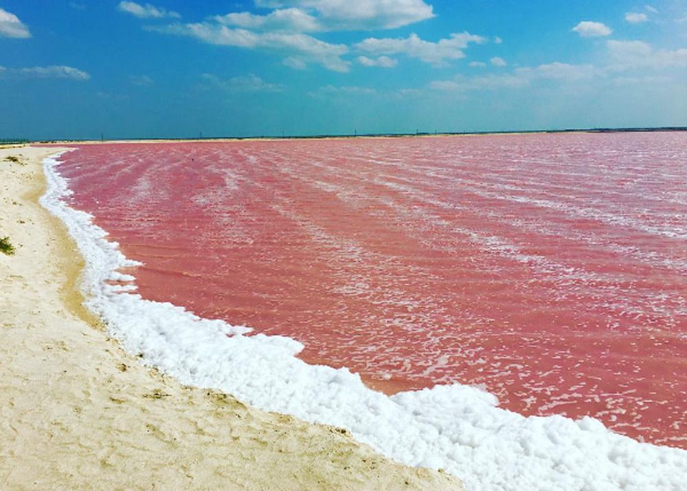 Este mar rosa es el lugar más instagrameable del mundo