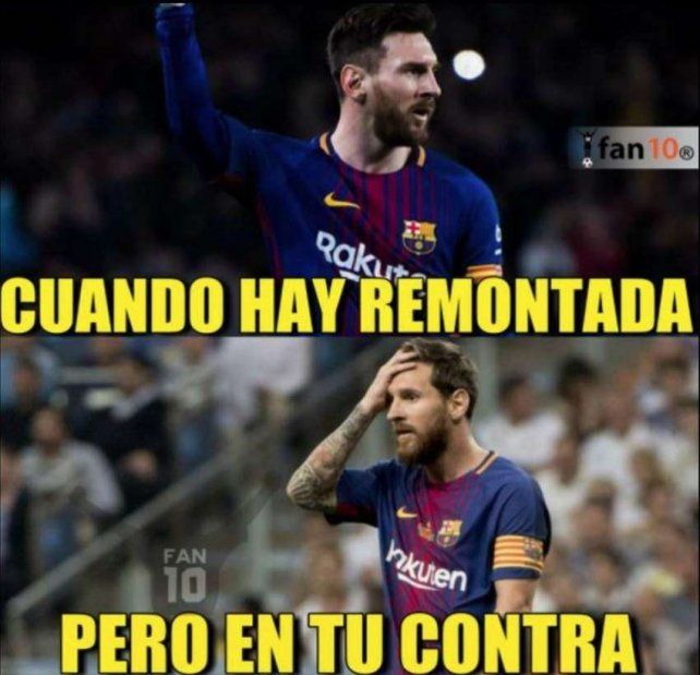 Los memes de los anti-Messi coparon las redes sociales