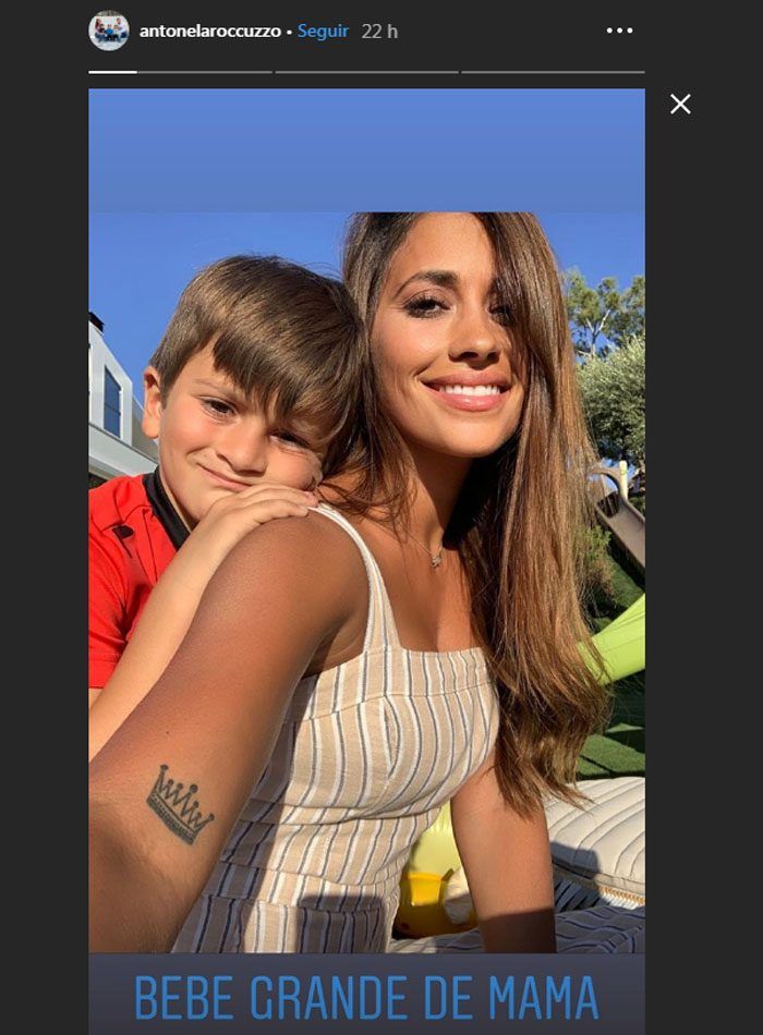 La foto más tierna de Antonela Roccuzzo es furor en las redes sociales