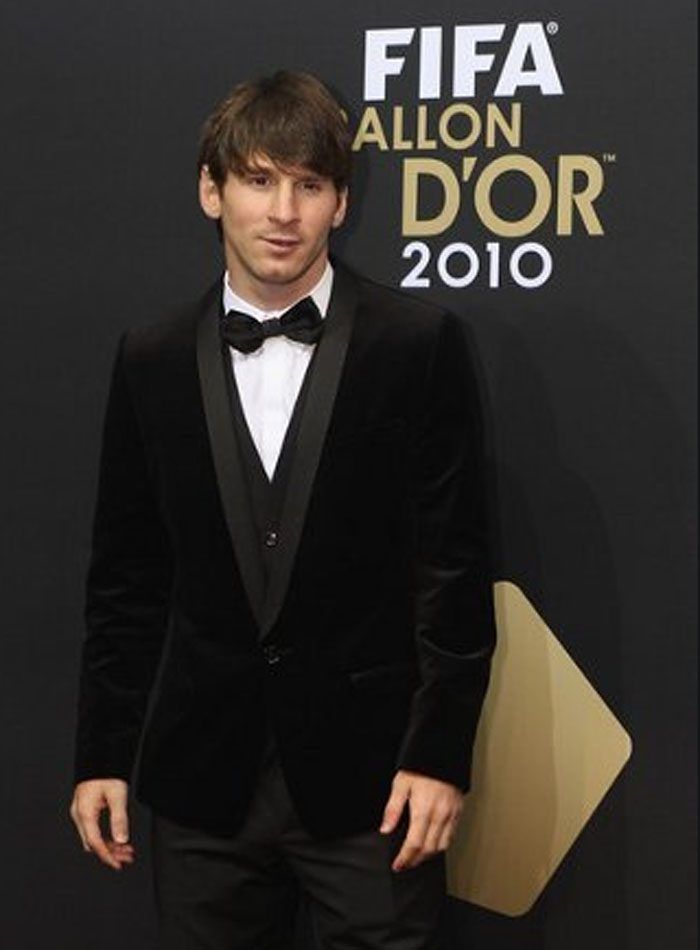 ¿Qué te pusiste, Leo? El traje que eligió Messi para la entrega del ...
