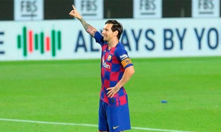 El nuevo festejo de Messi tiene una explicación oficial