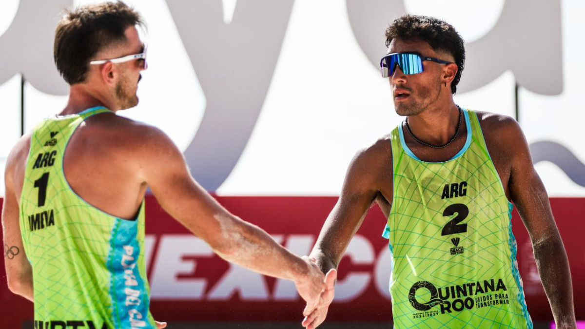 Bautista Amieva y Maciel Bueno juegan el Mundial de Beach Vóley de ...