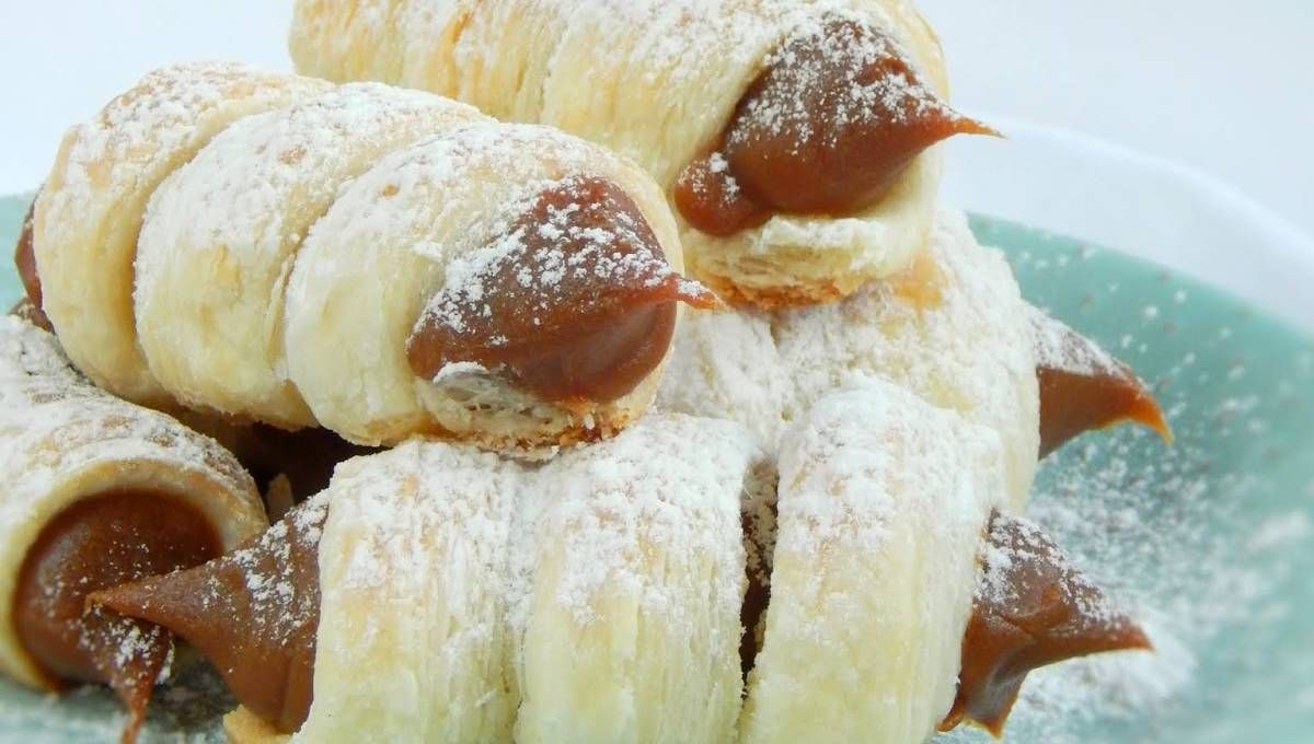Cómo hacer Cañoncitos de dulce de leche: la receta golosa con masa ...