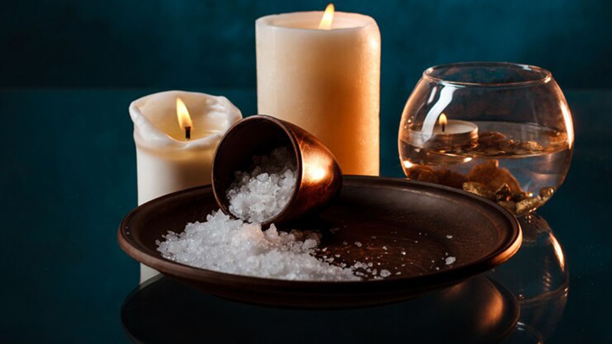 Rituales: ceremonia con sal que se hace el último domingo del mes