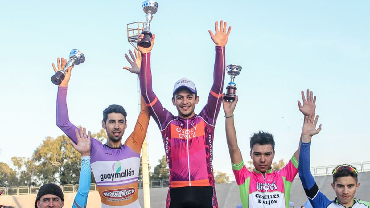 Mauricio Páez se quedó con la sexta fecha del Mendocino de Pista 2019