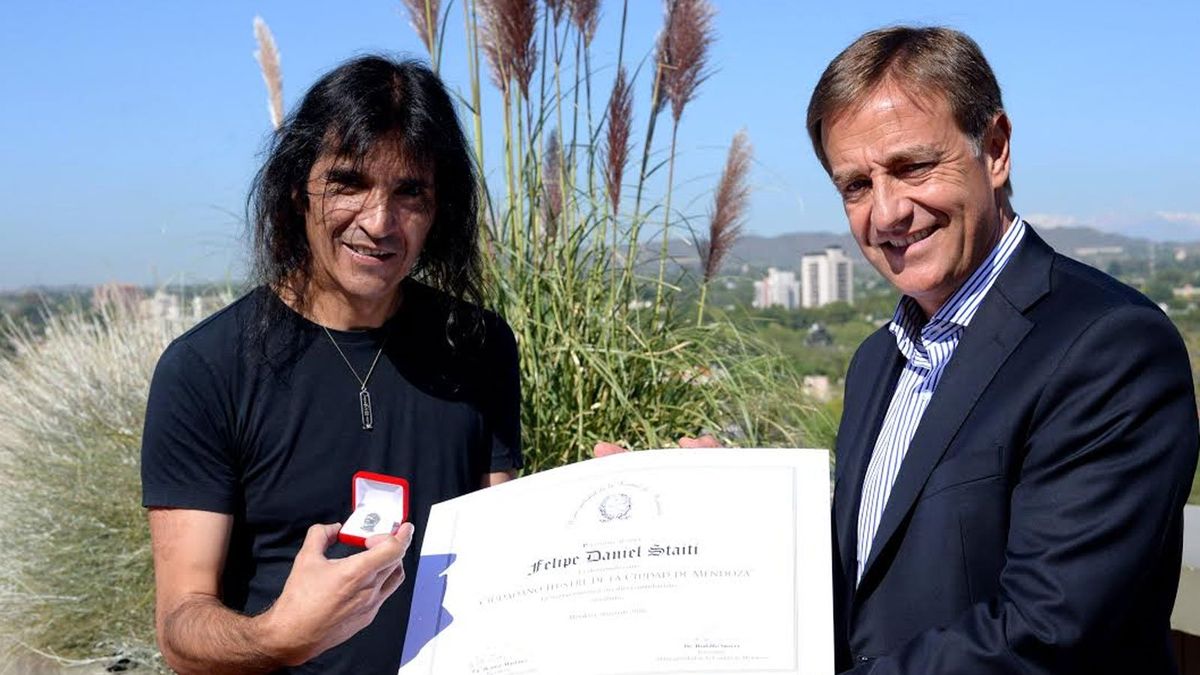 Felipe Staiti, Ciudadano Ilustre de Mendoza