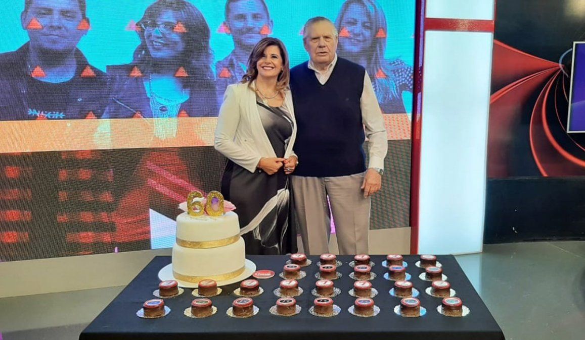 60 años de El Siete: el emotivo cruce entre Marcelo Romanello y Marta ...