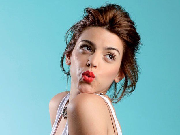 Calu Rivero y sus primeras olas en el surf