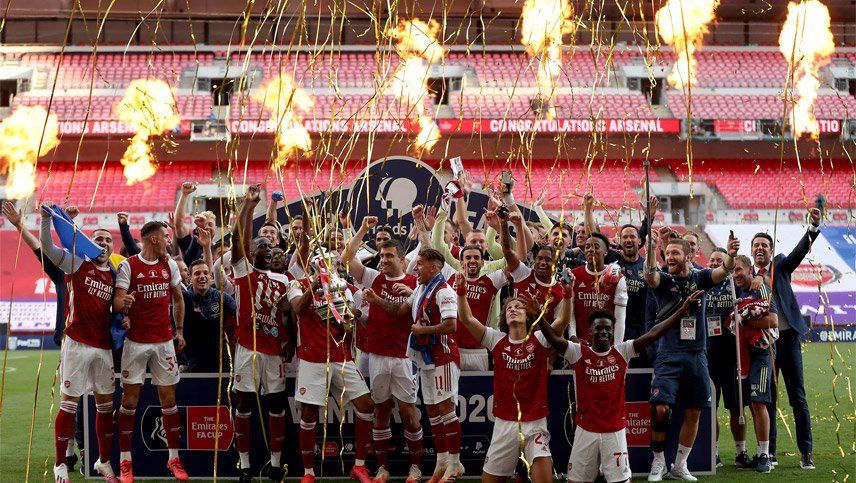 Arsenal se lo dio vuelta al Chelsea y se coronó campeón de la FA Cup