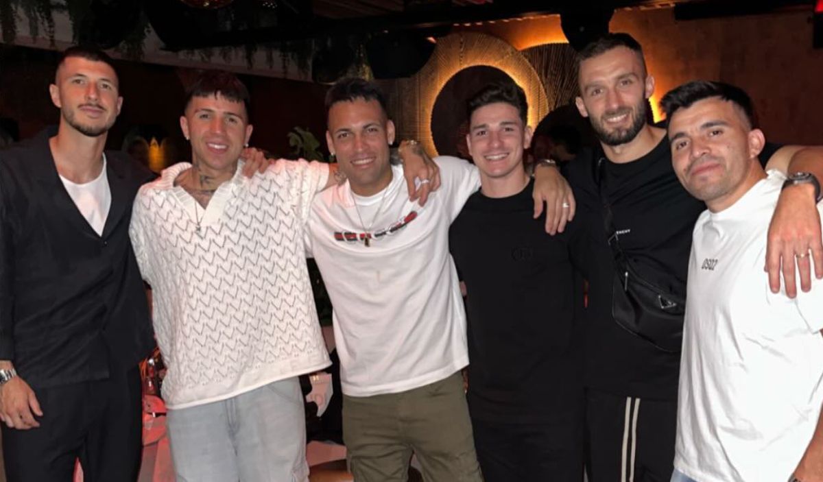 Cómo fue el festejo íntimo en Miami de los bicampeones de la Copa América