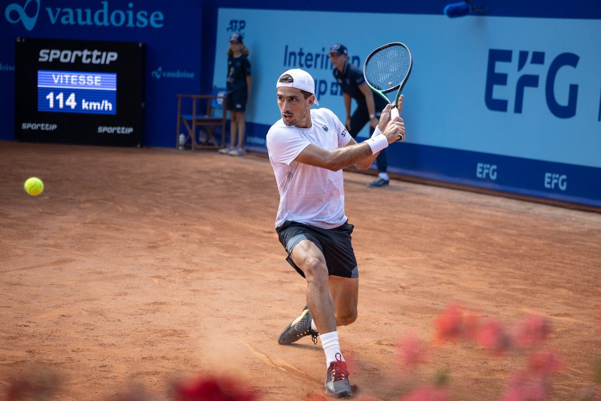 Pedro Cachin jugará en Gstaad su primera final en el ATP Tour