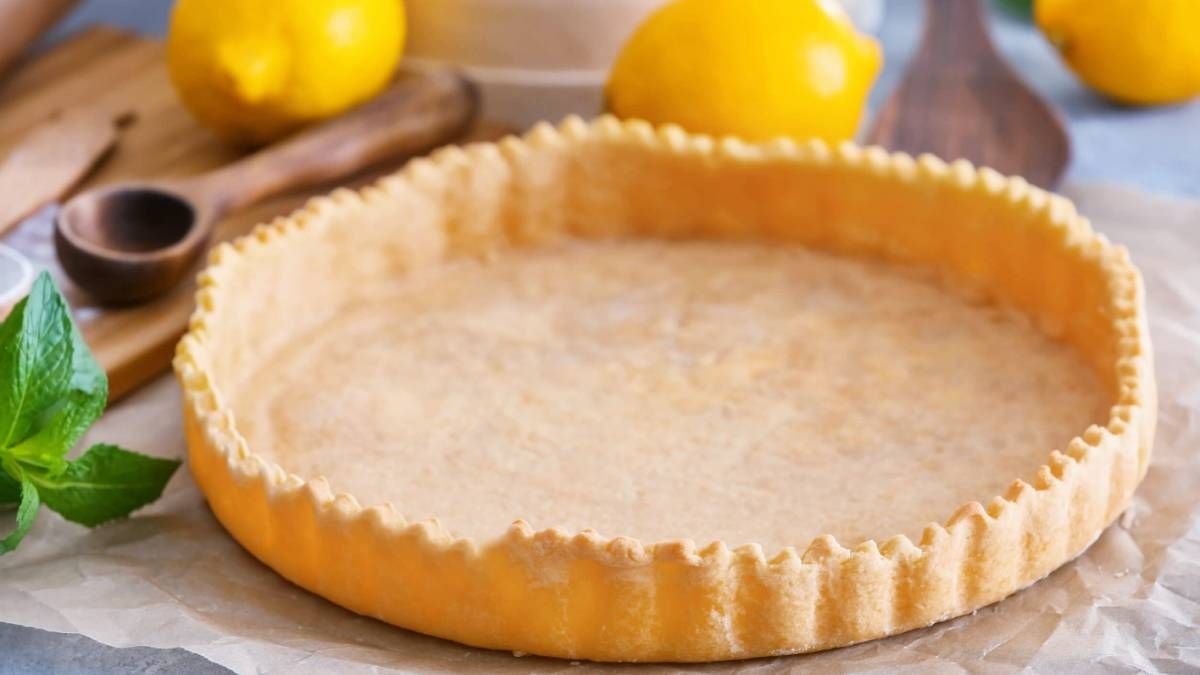 Receta de masa quebrada para tartas: con 4 ingredientes y en 10 minutos