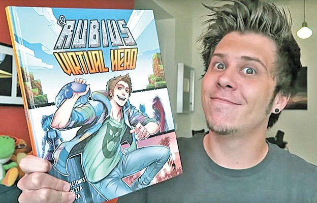 Lanzaron Virtual Hero, cómic del youtuber El Rubius