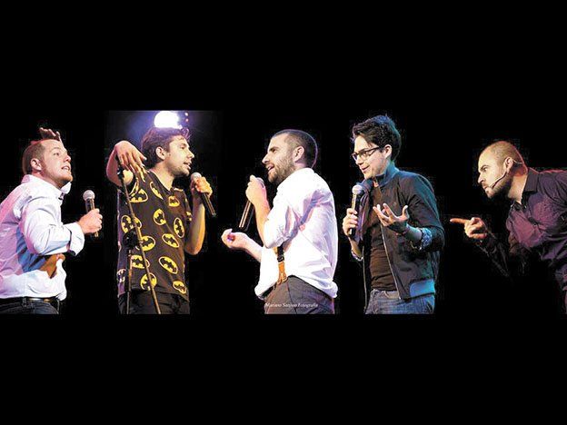 Comediantes latinos en un mismo show
