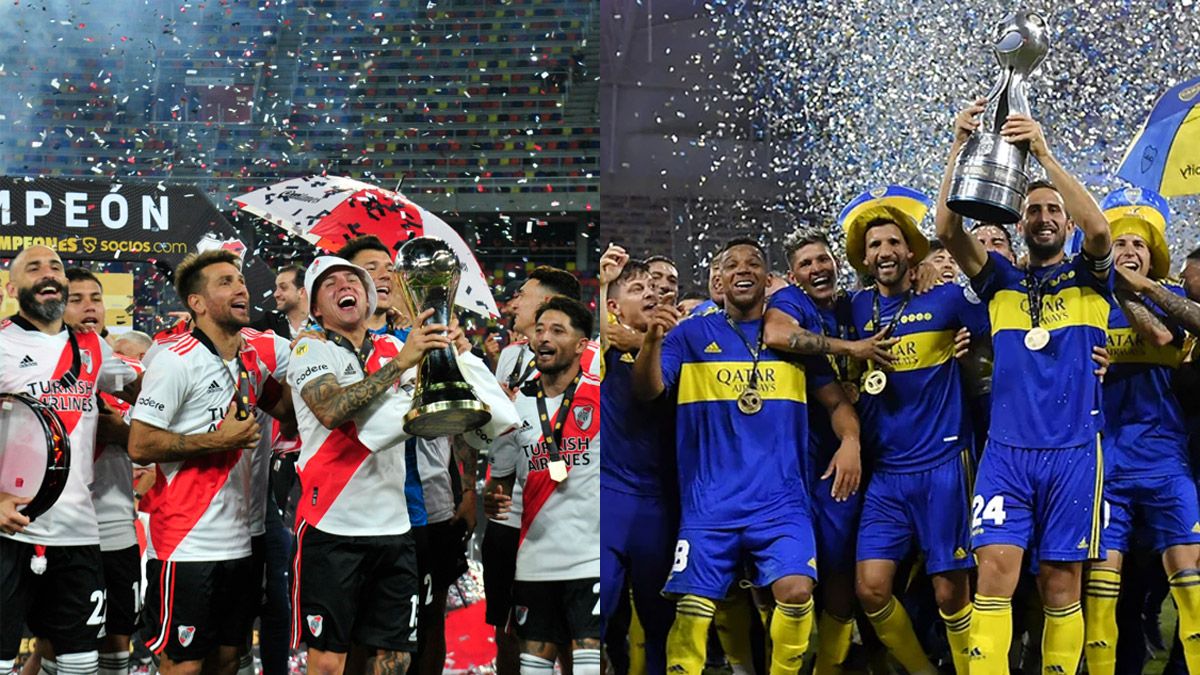 Así Quedaron Boca Y River En La Tabla Histórica De Títulos Oficiales