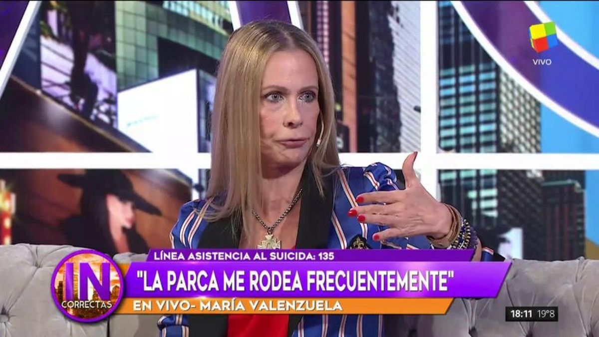 La dramática revelación de María Valenzuela