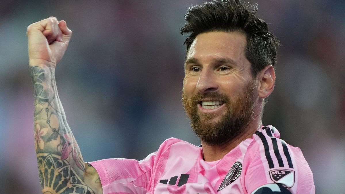 Video: el doblete de Lionel Messi en la victoria del Inter Miami sobre el New England Revolution