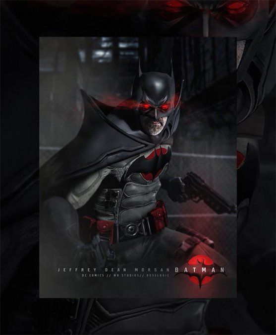 Flashpoint: Así lucirá Jeffrey Dean Morgan como Batman