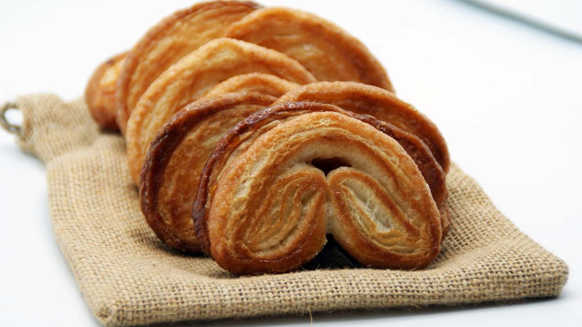 La receta de palmeritas caseras con 1 ingrediente secreto