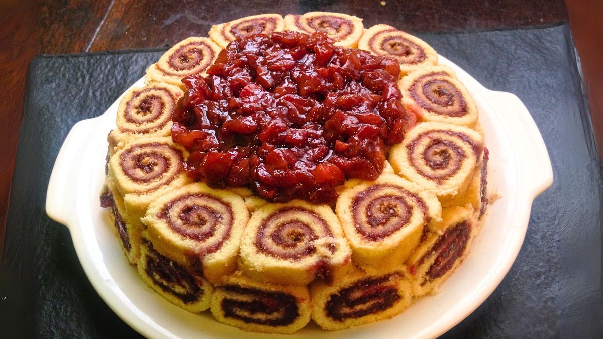 Cómo elaborar una Torta de pionono: la receta casera sin horno, con 4 ...