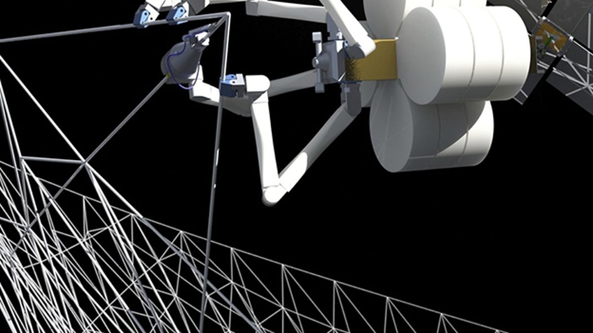 La NASA prepara arañas-robot