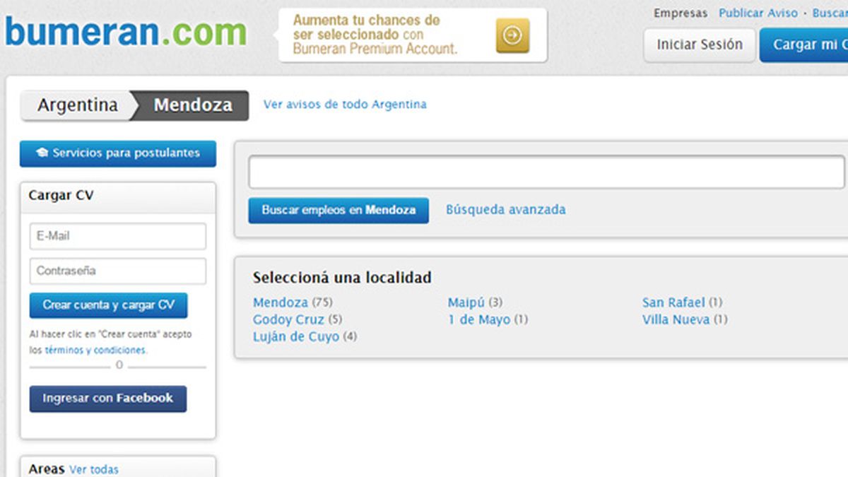 El portal de empleo Bumeran desembarcó en Mendoza