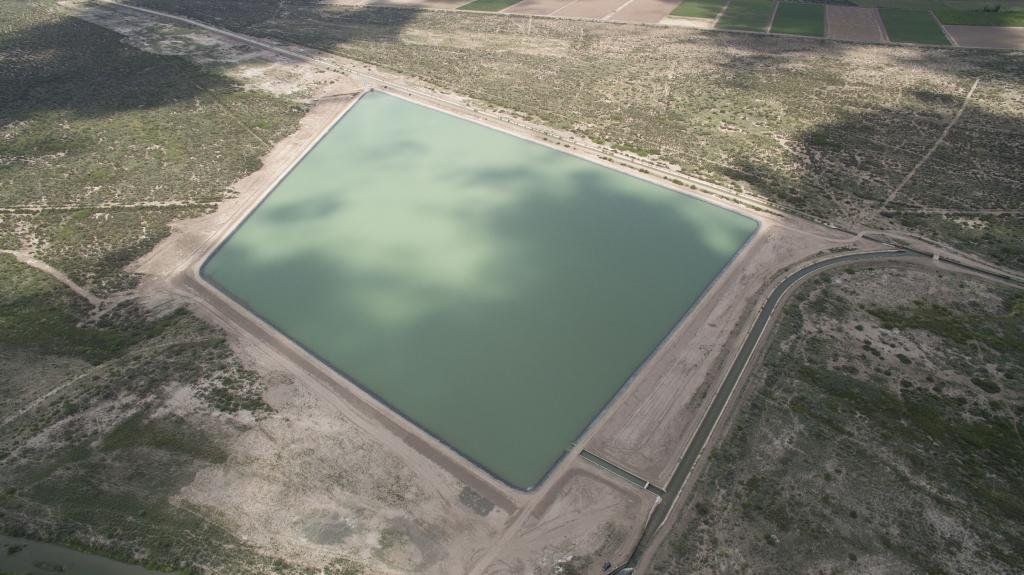 Sistema de riego: ya está listo el cuarto reservorio