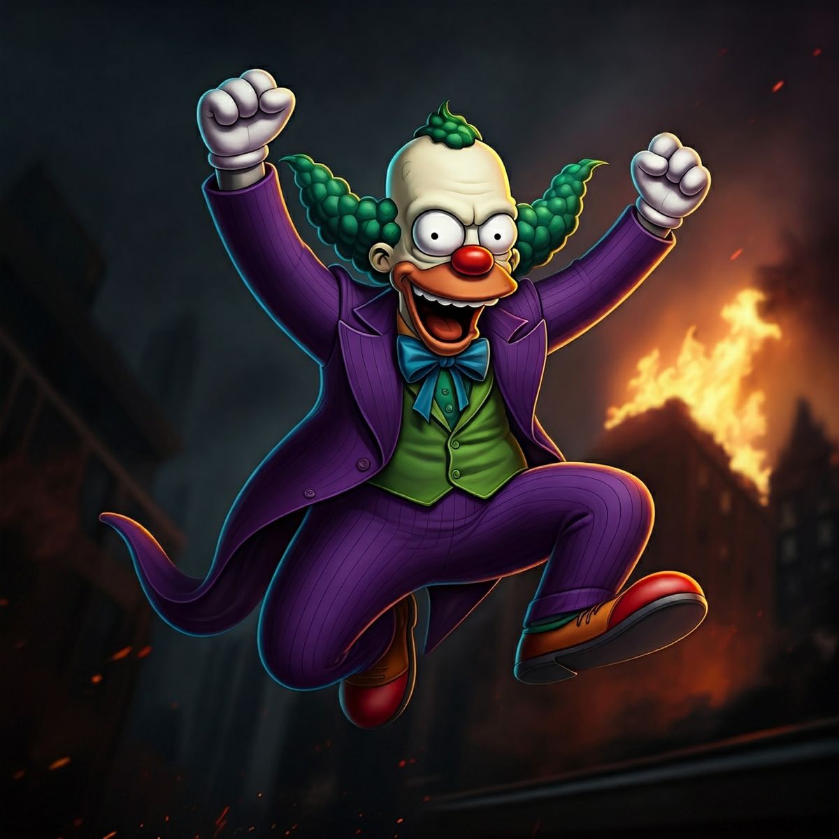 Inteligencia Artificial: ¿Los Simpsons personajes de DC?