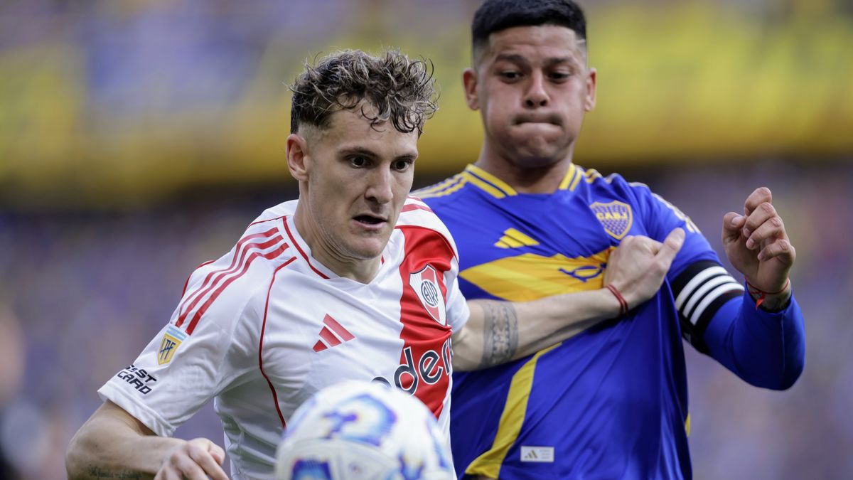 Marcos Rojo tuvo una tarde para el olvido en el Boca vs. River jugado ...