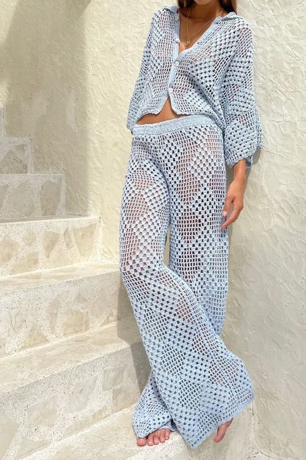 Así se llevan las prendas tejidas, el must have que será la tendencia del verano 2025