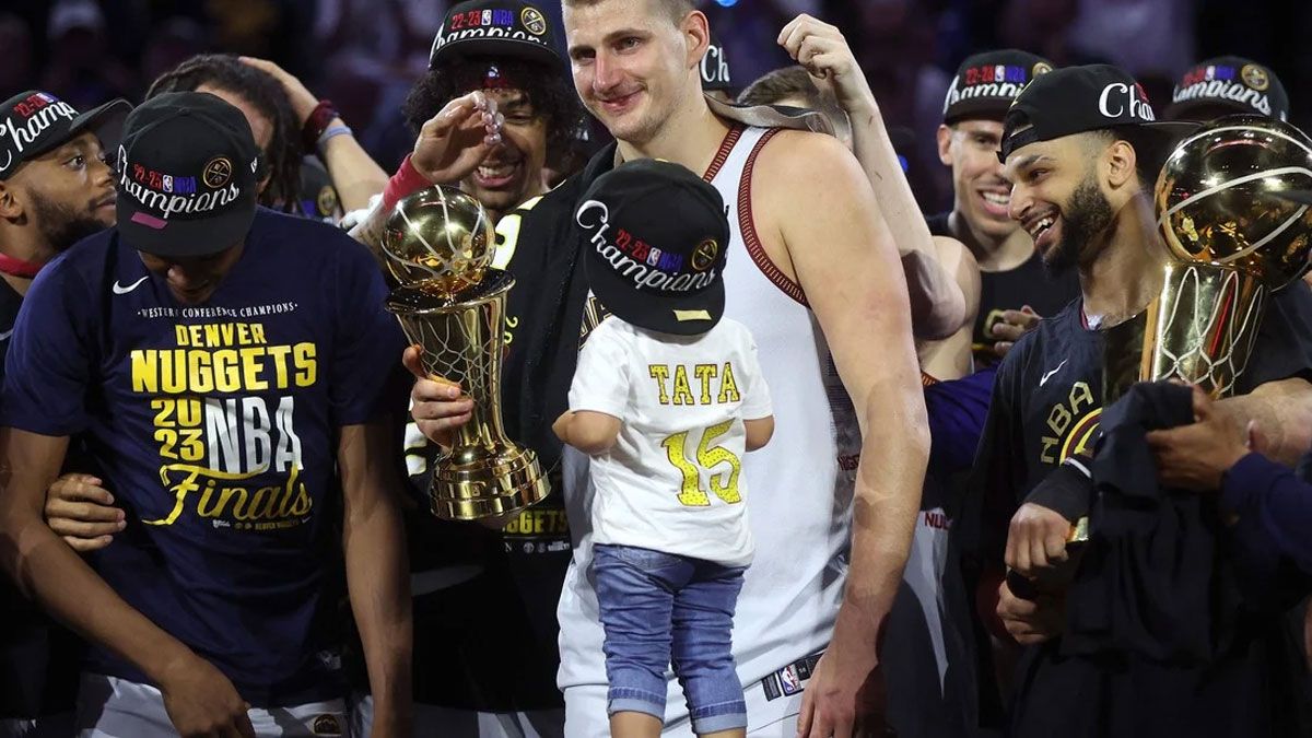 Los Nuggets se coronaron campeones de la NBA por primera vez