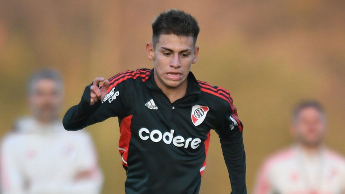 Claudio Echeverri llegó al corazón de todos los hinchas de River