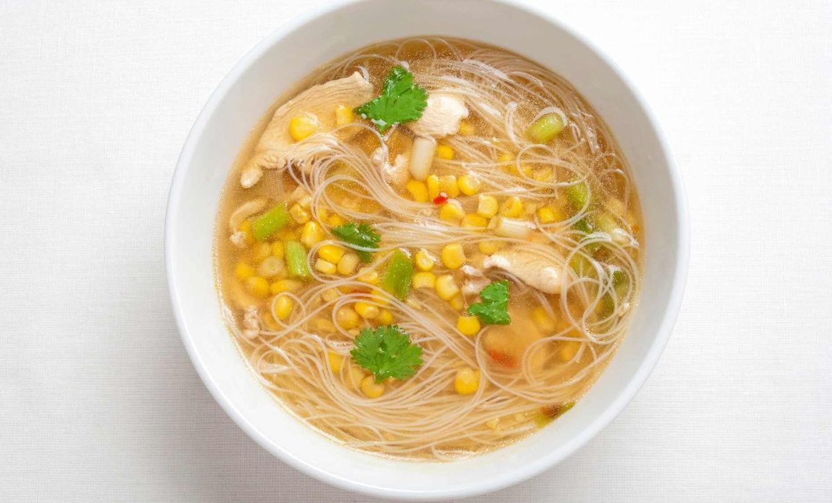 Beneficio de tomar sopa de fideos cabello de ángel