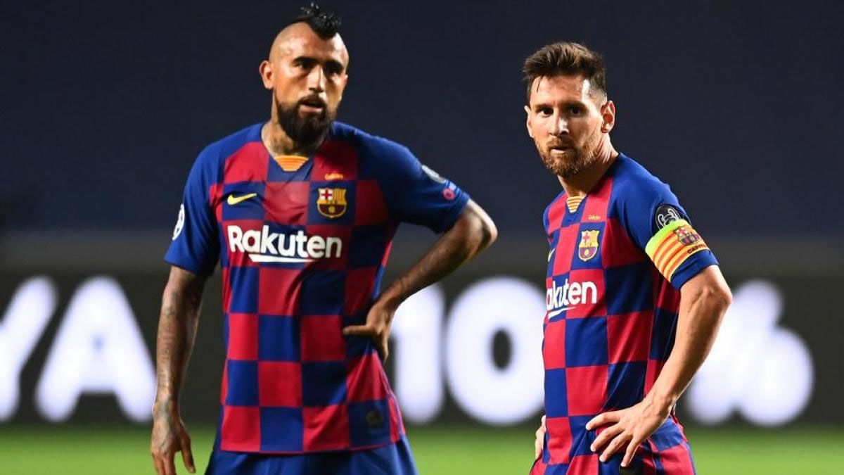 El llamativo posteo de Arturo Vidal sobre el gran debut de Messi en el ...