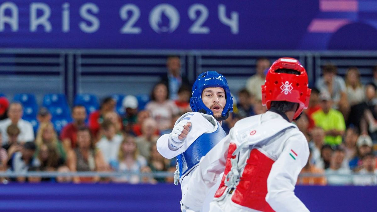 Lucas Guzmán cayó en su debut en taekwondo en los Juegos Olímpicos de ...