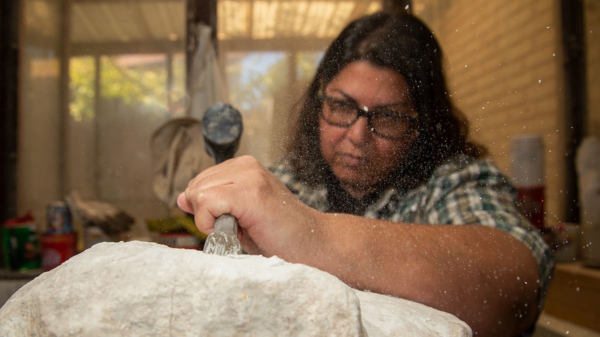 Antonio y Rebeca Sarelli, padre e hija unidos por la sangre y el arte