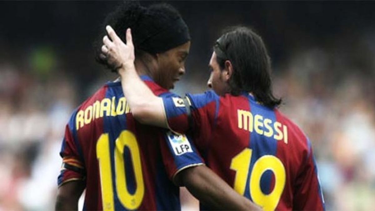 Dinho justificó a Messi