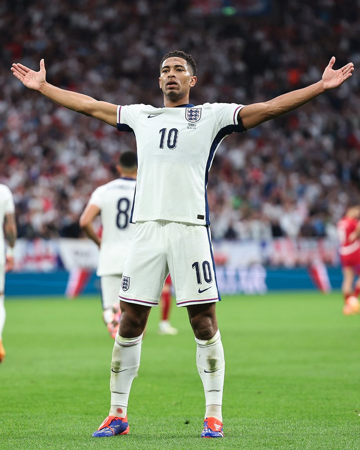 Inglaterra, gracias a Jude Bellingham, empezó la Eurocopa ganando