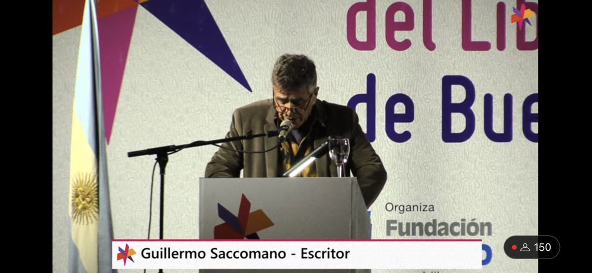 Saccomanno, con libro nuevo y la acidez intacta: No me interesa en ...