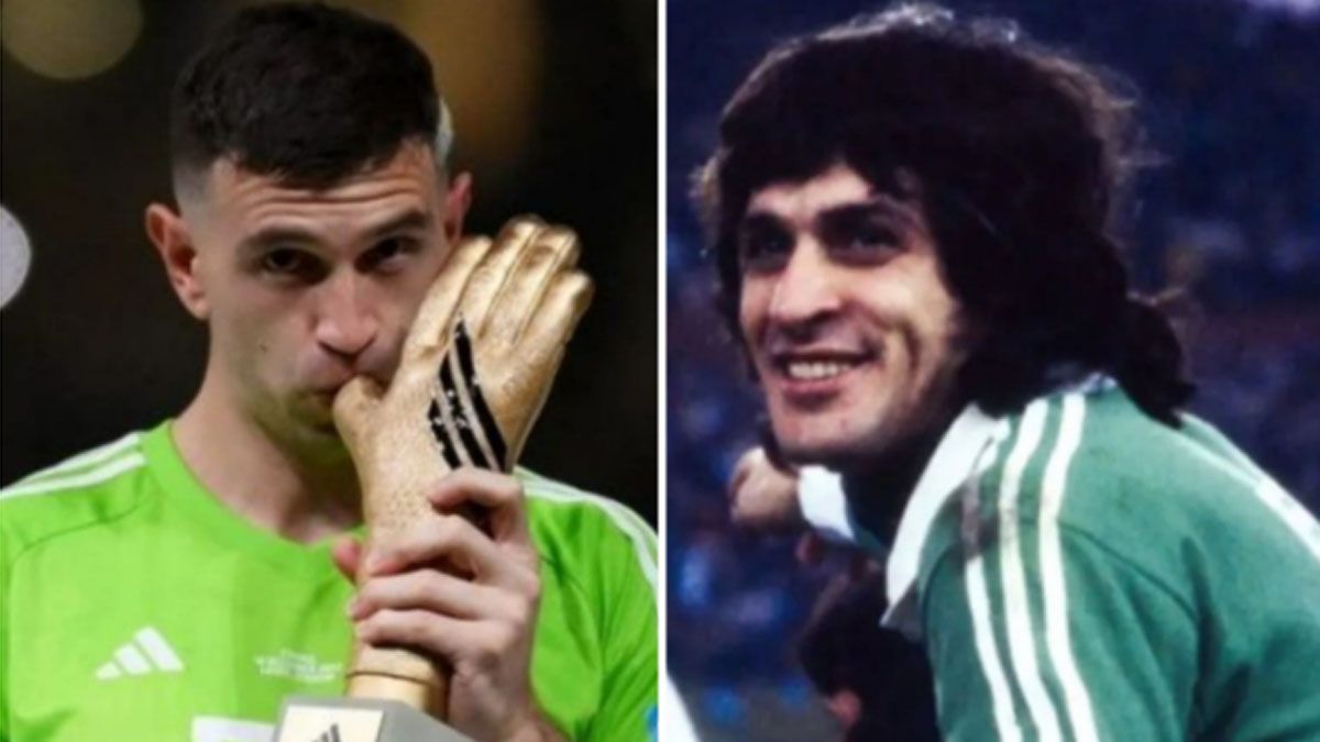 Dibu Martínez y el Pato Fillol, dos héroes campeones del mundo