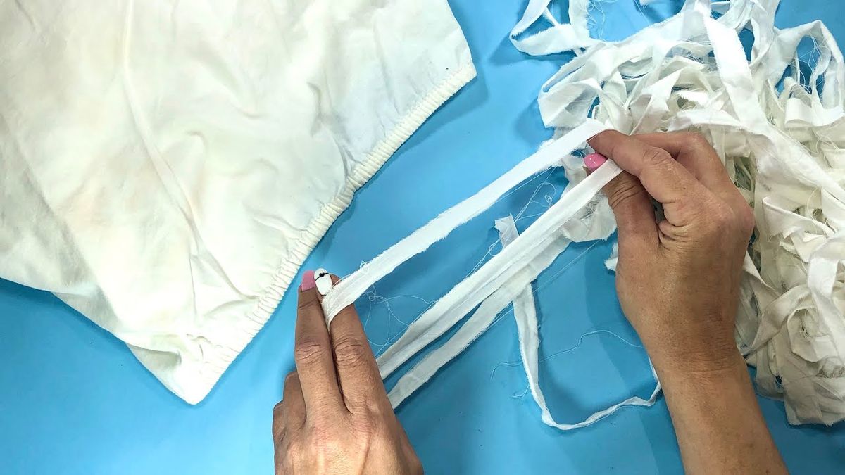 4 ideas fabulosas para reciclar las sábanas viejas