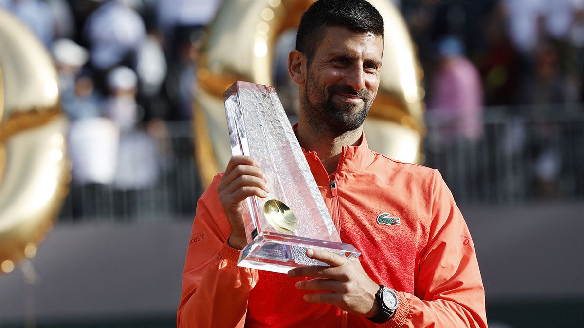 Novak Djokovic se consagró en el ATP de Ginebra y logró otro hito en su carrera