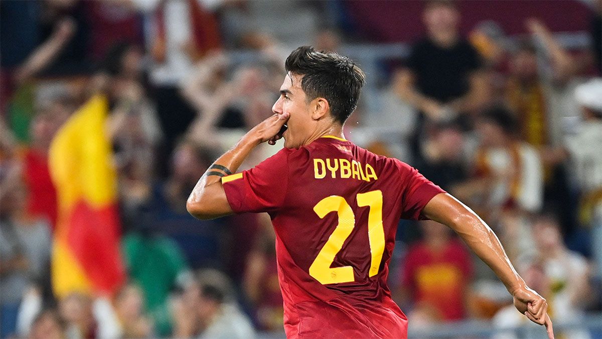 Paulo Dybala Marcó Sus Primeros Dos Goles En Roma Y Fue La Gran Figura