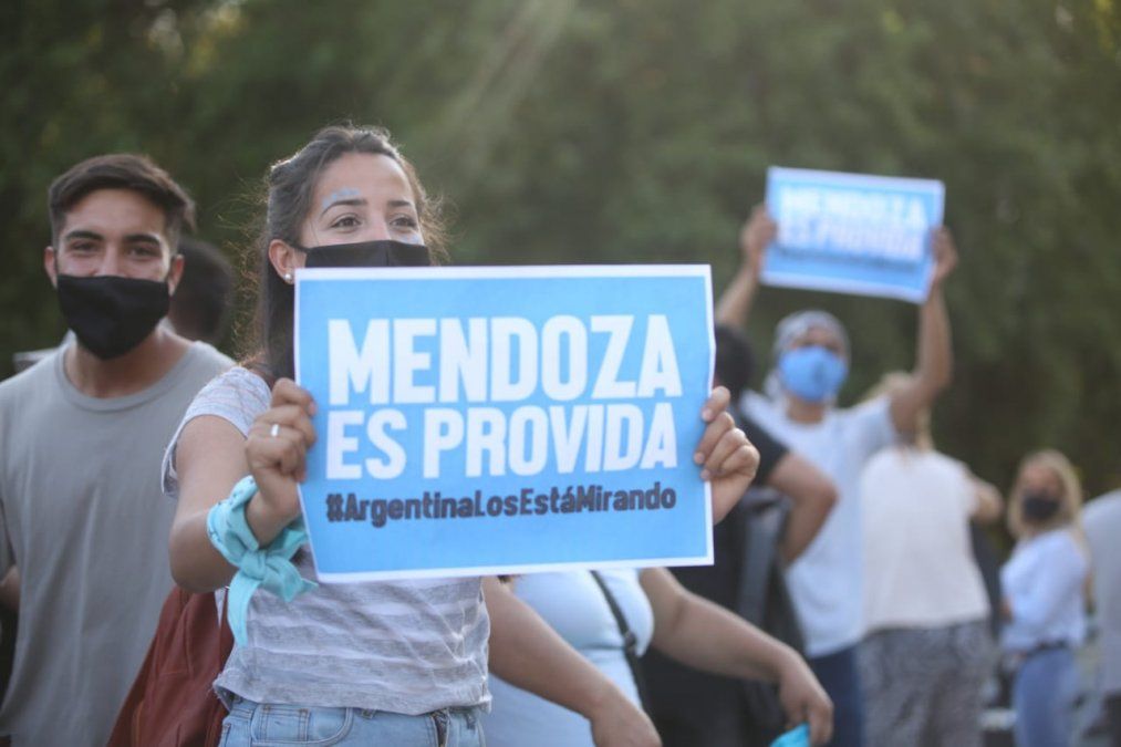 En imágenes: así fue la marcha provida en Mendoza