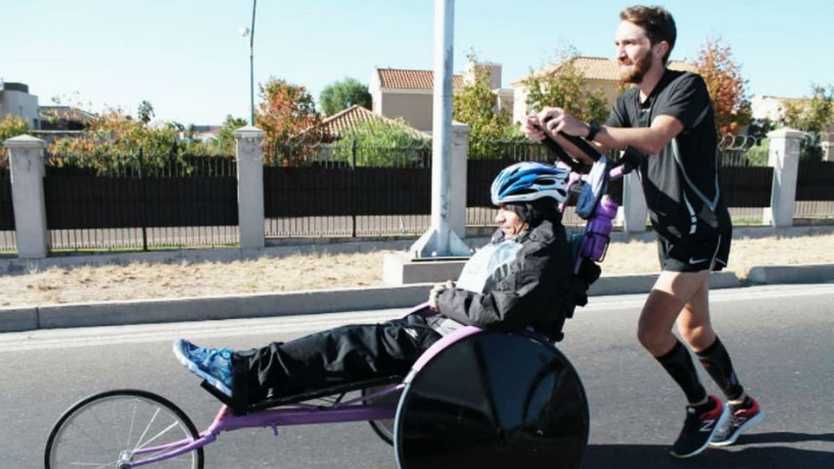 Un atleta correrá la Maratón Mendoza con Jesús, quien padece parálisis ...