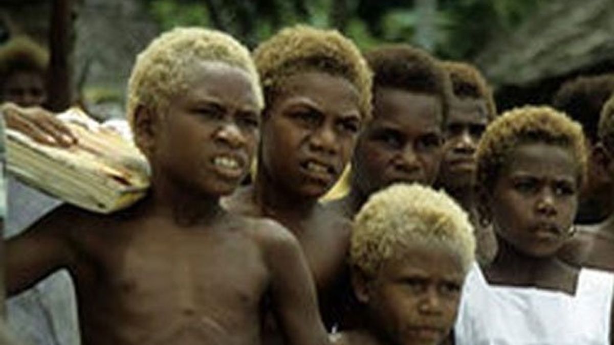 El enigma del indígena rubio