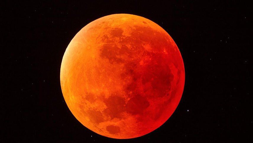 La superluna rojiza se podrá ver esta noche en Mendoza